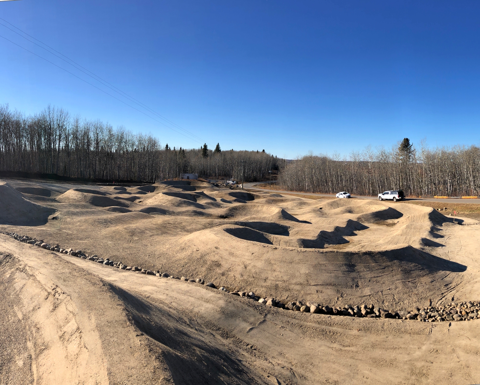 Cold Lake Bike Park - Pump Tracks | Hoots Inc.