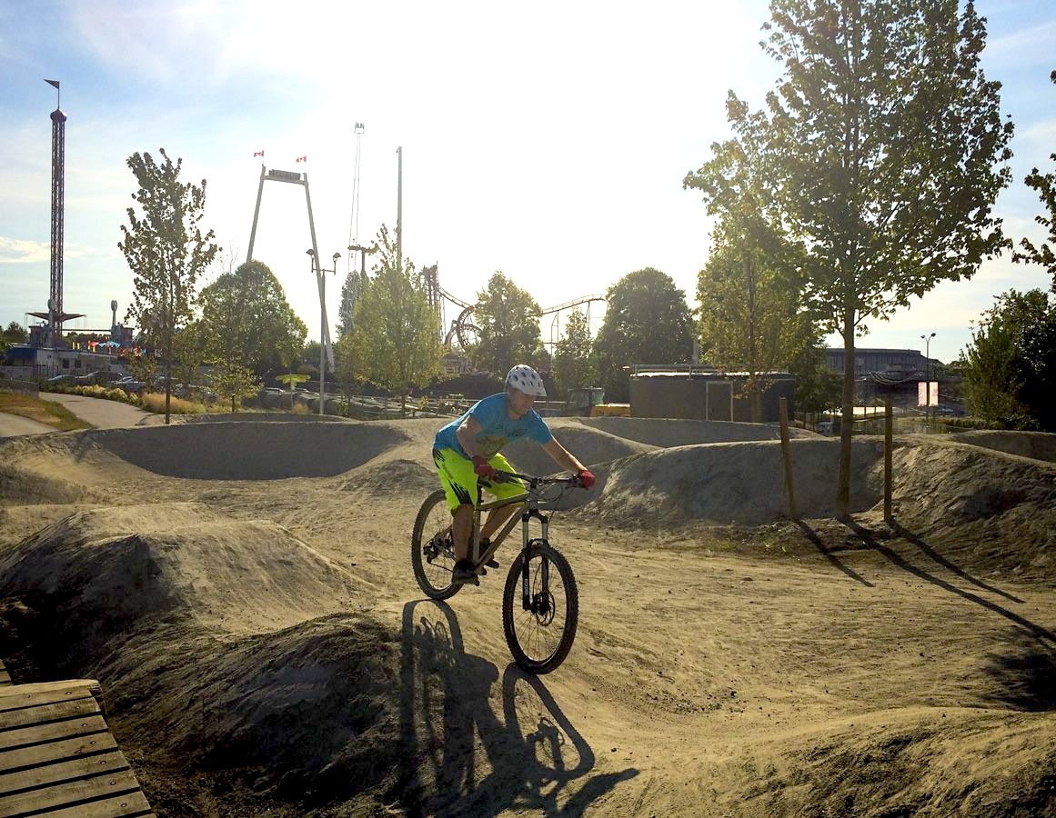Empire Fields Pump Track - Hastings Park, Vancouver, BC (2014-2015 with ...