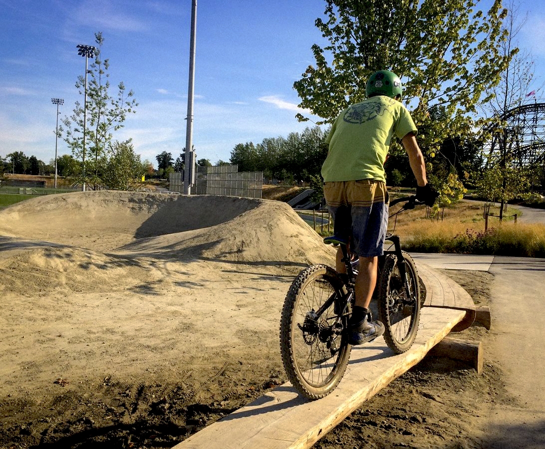 Empire Fields Pump Track - Hastings Park, Vancouver | Hoots Inc.
